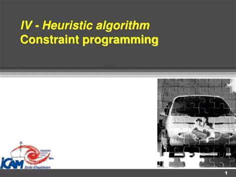 Ppt Iv Heuristic Algorithm Constraint Programming Powerpoint Presentation Id4646111