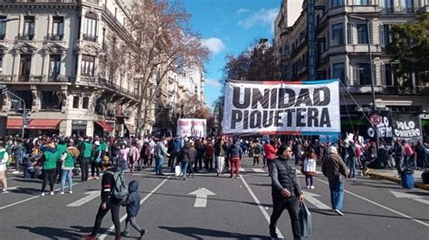 Dónde son los cortes de la Unidad Piquetera de este martes 7 de febrero