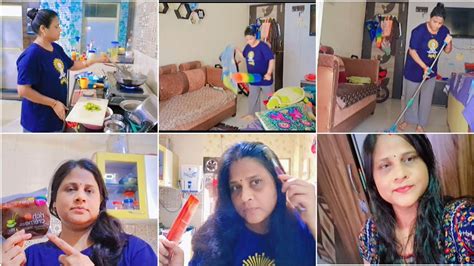 ☀️सुबह 5 बजे से उठकर शुरू हो जाते है इतने सारे छोटे बडे 🏡 के काम 💁‍♀️