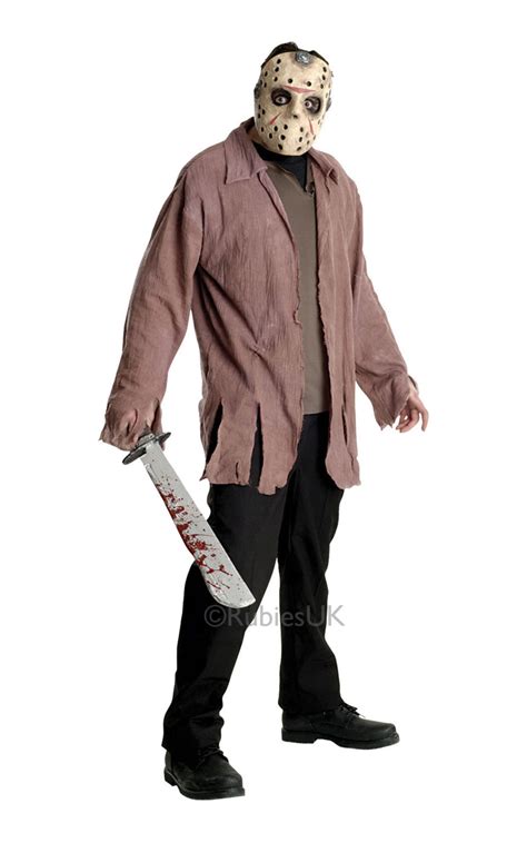Jason Friday 13th Mens Costume All Mens Halloween Costumes Mega