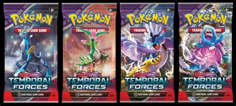 Pokémon Temporal Forces Sv05 Info And Artwork Coded Yellow