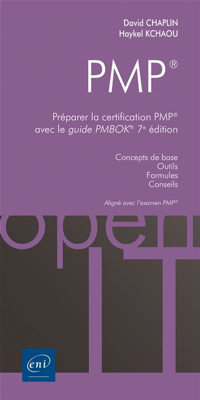 Pmp® Préparer La Certification Pmp® Avec Le Guide Pmbok® 7e édition