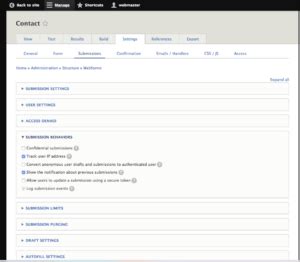 Drupal Webform OpenSource Form Constructor Acceptance Manager