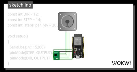stepper wokwi esp32 stm32 arduino simulator