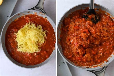 Stuffed Spaghetti Squash Cozy Peach Kitchen
