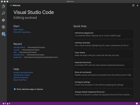 Visual Studio Code January