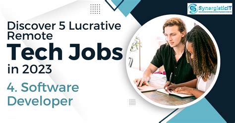 Synergisticit On Linkedin Top 5 Highest Paying Remote Jobs In 2023 Paying 100000 Or More