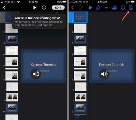 How To Use Reading View In Pages Numbers And Keynote