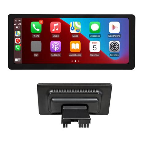 Tesla Model 3 Model Y 9 LCD Virtual Cluster Clock CarPlay Display