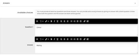 Drag And Drop Matching Knowledge Base