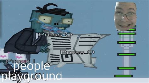 ЗОНДБИ С ГАЗЕТКОЙ В People Playground Youtube