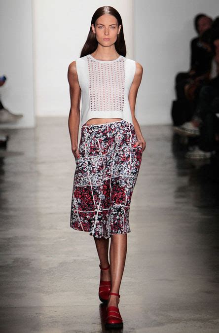 Crop Tops On The Runway Harpers Bazaar