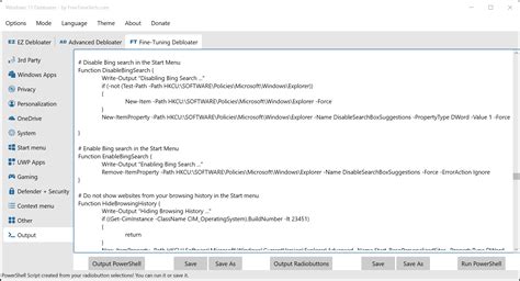 Windows 11 Debloater Tool Debloat Gui Updated Feb 22 2024 V2 0 6