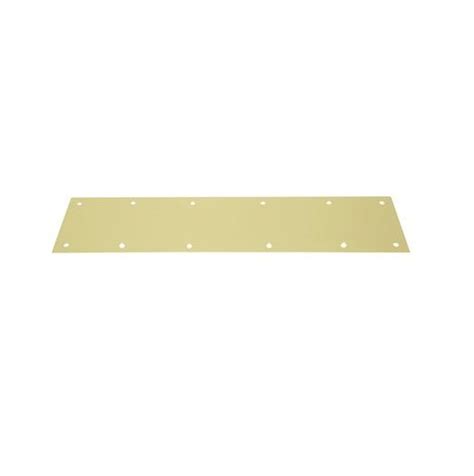 Don Jo Manufacturing 8 X 34 Brass Kick Plate For Door Assembly