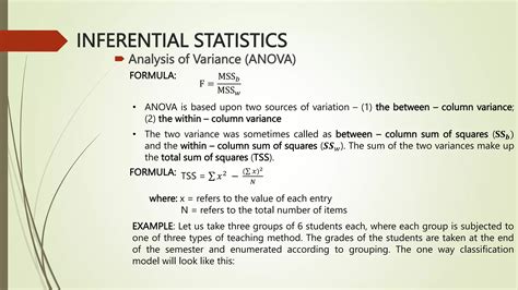 INFERENTIAL STATISTICS Pptx