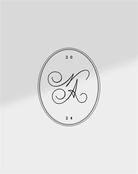 1 Diy Wedding Monogram And Logo Template The Big Day Online