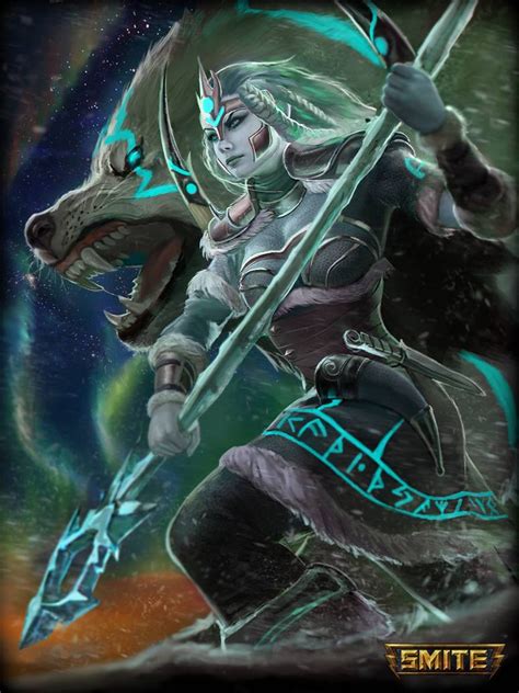 Frostbound Skadi Smite By Jaggudada On Deviantart Fantasy Female