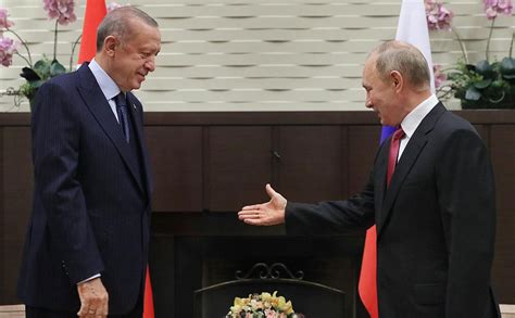 Haber узнал какой вопрос обсудят Путин и Эрдоган по Украине — РБК