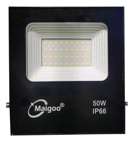 5 Pz Reflector Led 50w Multivoltaje Exterior Mgrf50p Envío gratis