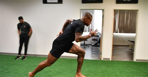 Raiders Tight End Darren Waller Hamstring Workout Rvitonik