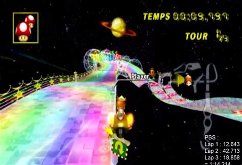 Mario Kart Wii Rainbow Road