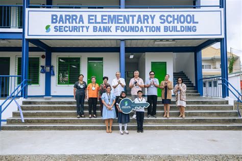 Security Bank Foundation Helps Achieve Ideal 125 Classroom Ratio For A
