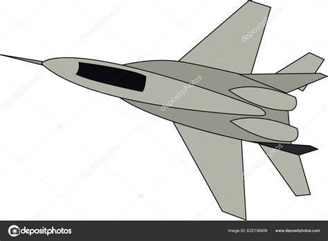 Fighter Mig Illustration Vector White Background Stock Vector By ©yay Images 622138406