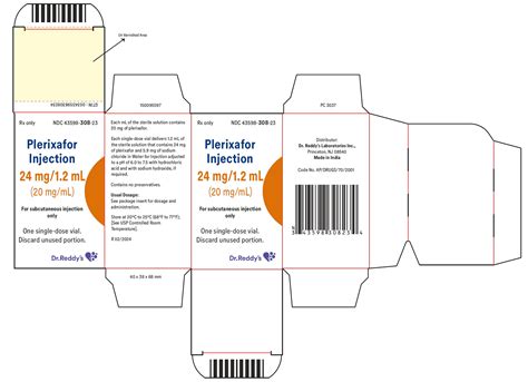Plerixafor Dr Reddys Laboratories Inc Fda Package Insert