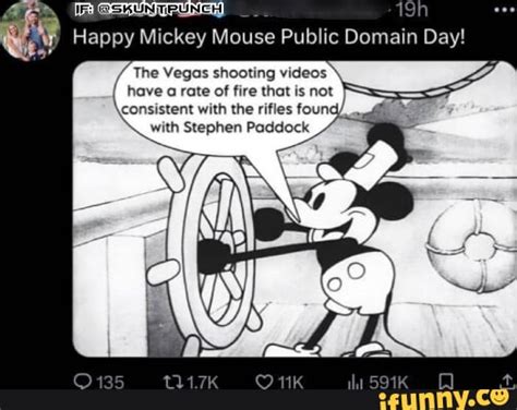 Happy Mickey Mouse Public Domain Day Ifunny