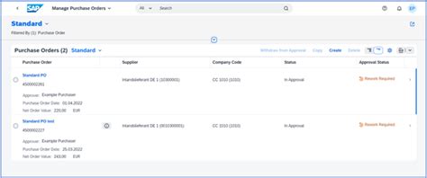 Inquiryrework In Purchase Order Sap Community
