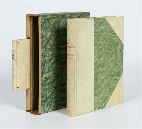 VILLON François Les Deux Testaments de François Villon Sans lieu