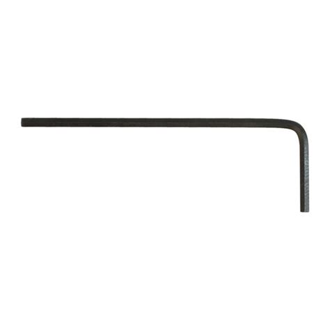 Hex End L Wrench 127mm