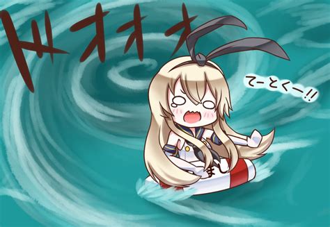 Shimakaze Kantai Collection Drawn By Gigurudogigld Danbooru