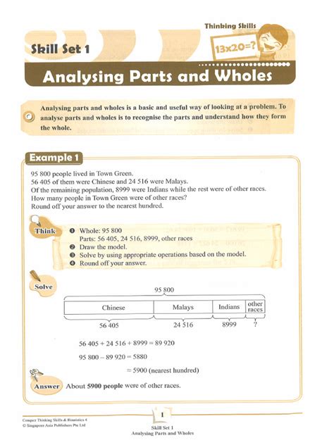 skill set 1 analysing parts and wholes pdf