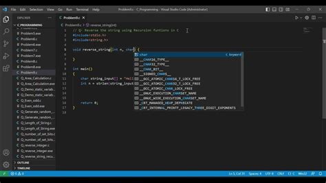 Reverse String Using Recursive Functions In C Programming C