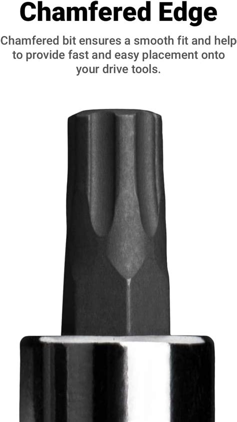 Capri Tools Tp45 Star Plus Bit Socket Unidad De 38 Pulgadas Yaxa