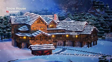 Minecraft Build Snow