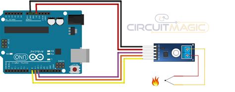 Temperature Sensor With Arduino K Type Thermocouple Sensor Max6675 Module Circuit Magic