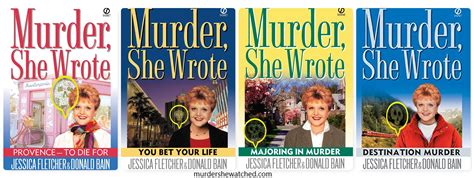 A History Of Skulls On Murder She Wrote Book Covers Murder She Watched