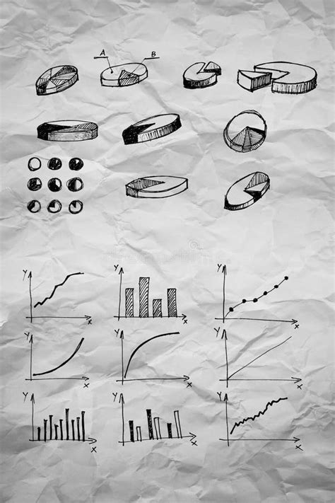Diagrams Charts Other Infographics Drawing Stock Photos Free