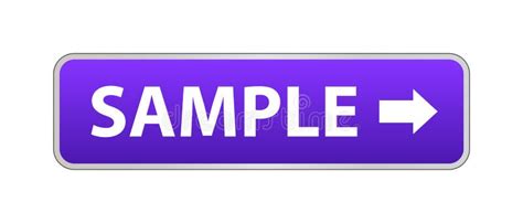 Sample Button Stock Vector Illustration Of Isolated 158489482
