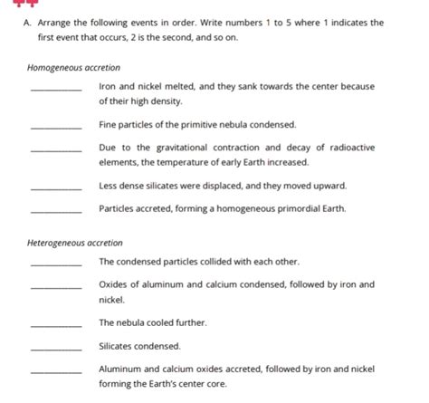 A Arrange The Following Events In Order Write StudyX