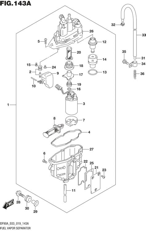 Fuel Vapor Separator Precision Marine