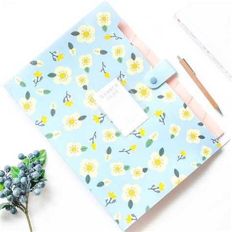 Cute File Folders Decorative File Floral Folder Le Grandado