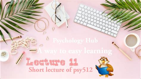 PSY512 Short Lecture 11 Gender Issues In Psychology Psychology