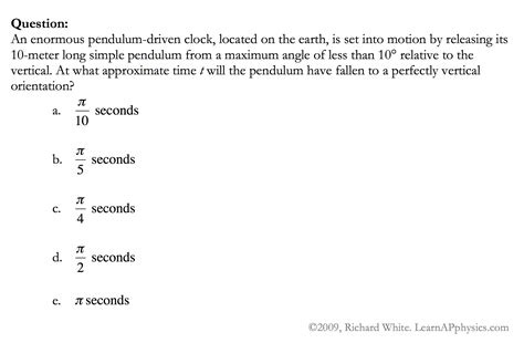Learn Ap Physics Problem Of The Day