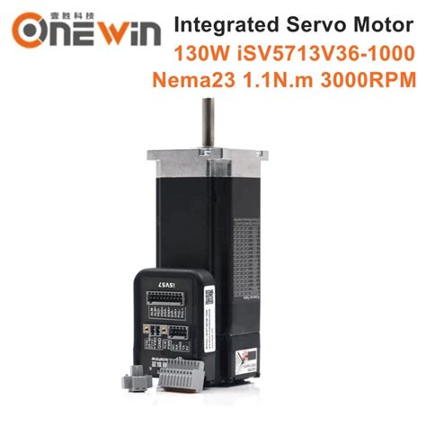 NEMA 23 Integrated Easy Servo Motor 130w 3000rpm 20 50VDC 40 OFF
