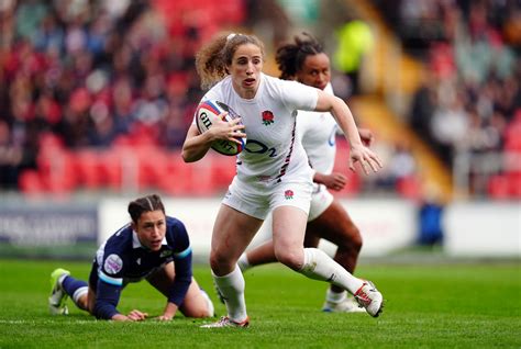 England Winger Abby Dow Relishing World Cup Opener In Sunderland