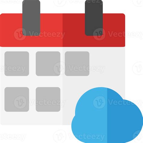 Clean Simple Calendar Icon Flat Style Design 28042477 Png
