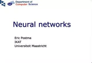 Ppt Lecture Neural Networks Powerpoint Presentation Free